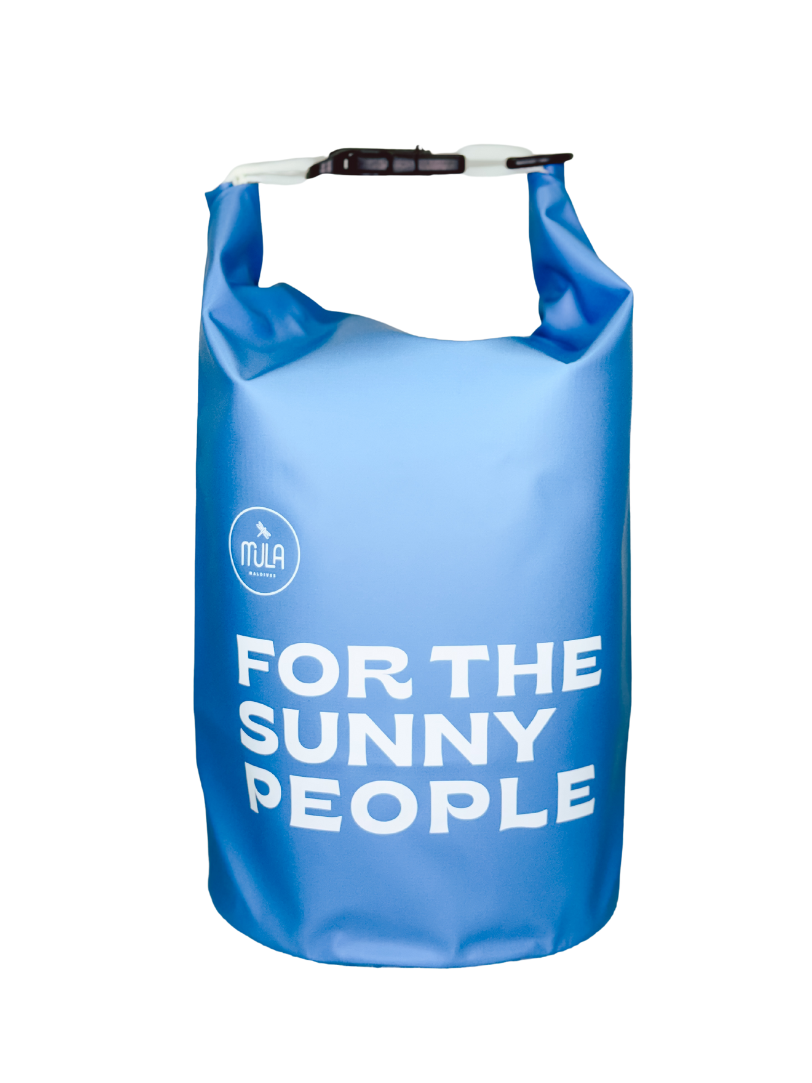 Sunny People Dry Bag 5L - Blue – Mula Maldives
