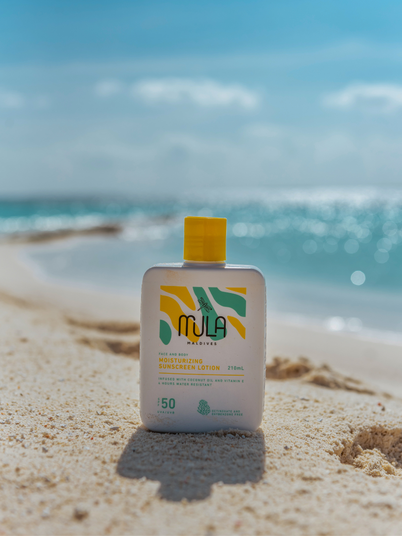 SPF 50 Moisturizing Sunscreen Lotion UVA/UVB Protection – Mula Maldives
